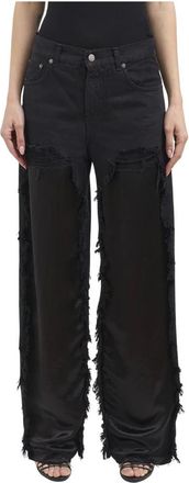 Haikure Femme, Jeans, Gris, Taille: W27 Bonnie Satin Bull Jeans