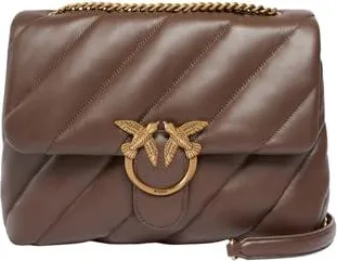 Pinko Bandoulière Marron Châtain/antique Gold 100037A0F2 Brun CASTANO/ANTIQUE GOLD TU