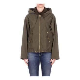 Barbour Femme, Vestes, Vert, Taille: 38 FR Veste Imperm&eacute;able Weaver