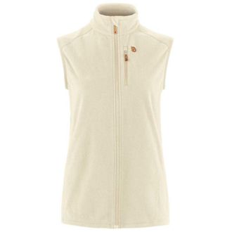 Fj&auml;llr&auml;ven Damen &Ouml;vik Lite Vest Fleece Weste, Chalk White, L