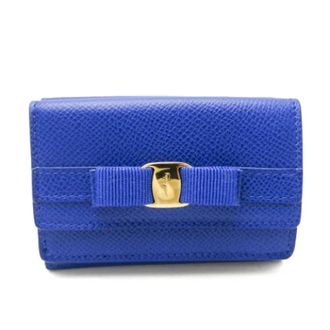 Ferragamo Pre-owned Cuir petite-maroquinerie - Femme - Pre-owned - Bleu - Taille: ONE Size