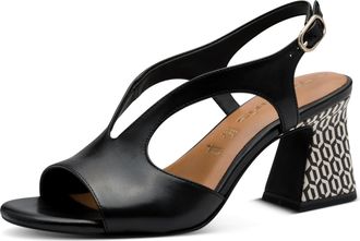 Tamaris Sandalette Damen Banana schwarz,EU 39