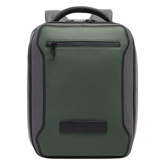 Piquadro Sac &agrave; dos extensible pour ordinateur portable de voyage 14 pouces - Homme - Sacs - Vert - Taille: ONE Size