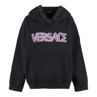 Versace Felpa - - Sweatshirts & Hoodies - Damen - Schwarzk - S