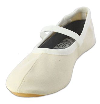 Beck Mädchen Freeliner Gymnastikschuhe, Elfenbein, 30 EU