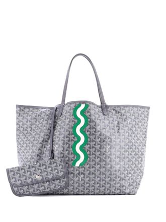 Goyard Saint Louis Printed Coated Canvas GM tote bag - Grau