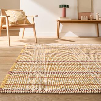 La Redoute Interieurs Tapis En 71% Jute Motifs Lignes Trenza