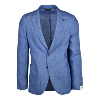 Paoloni Herren, Jacken, Blau, LGr&ouml;&szlig;e