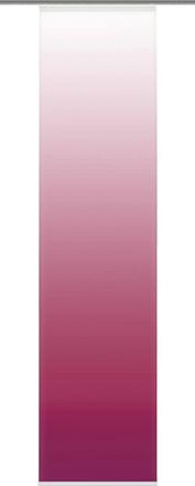 Home Fashion 86508-731 Schiebevorhang Digitaldruck Madrid, Dekostoff, 245 x 60 cm, Fuchsia