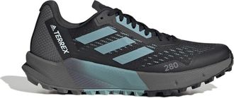 adidas Damen Terrex Agravic Flow 2 Trail Running Shoe, Core Black/Mint Ton/Cloud White, 40 2/3 EU