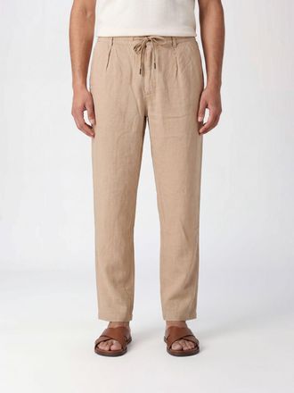 Polo Ralph Lauren Schmal geschnittene Leinenhose mit Kordelzug in der Taille