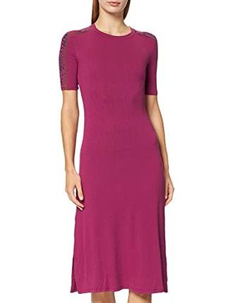 Desigual Vest_arich Robe d&eacute;contract&eacute;e, Rouge, Taille S Femme