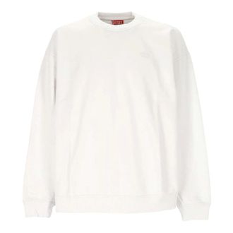 Diesel Homme, Sweatshirts et sweats &agrave; capuche, Blanc, Taille: S S-boxt-t2 SweaT-shirt