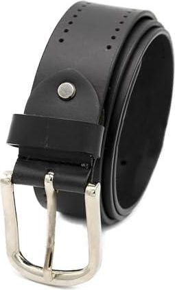 Zerimar Ceintures Homme - Ceinture de Costume - Ceintures en Cuir Naturel - Ceinture en Cuir 39 mm - Ceintures Classiques pour Hommes - Couleur Noir - Taille 
