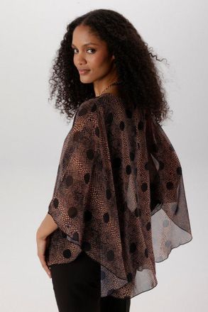Aniston Chiffonbluse im modischen Lagenlook und Animalprint - NEUE KOLLEKTION