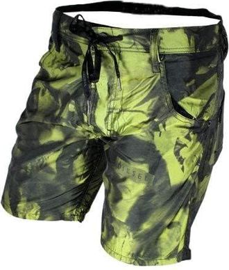Diesel Short DE Bain ET DE Ville KROOBEACH Jaune/Noir