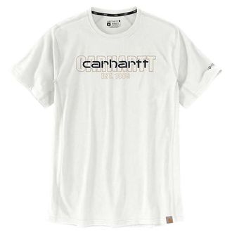 Carhartt Work in Progress T-shirt graphique Force &agrave; manches courtes pour homme Coupe d&eacute;contract&eacute;e, Marron, Taille S
