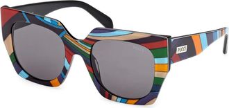 Pucci unisex, Accessoires, Multicolore, Taille: 52 MM Ep0197 Lunettes de soleil