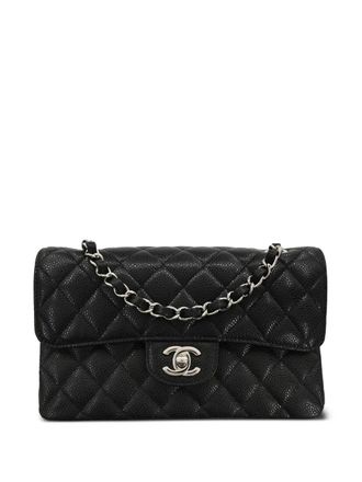 Chanel 2019 quilted leather shoulder bag - Schwarz