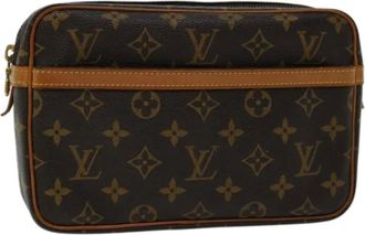 Louis Vuitton Pre-owned Toile pochettes-minaudieres - Femme - Pre-owned - Brun - Taille: ONE Size