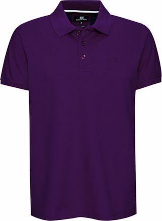 Rusty Neal Poloshirt Herren Pique-Polo Einfarbig Regular Fit T-Shirt mit Polokragen 100% Cotton Stretch 303-1, Farbe:Lila, Gr&ouml;&szlig;e:XXL