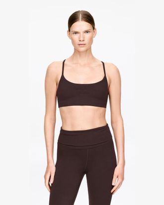 Arket Weicher Stretch-BH -Braun