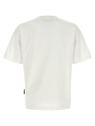 Palm Angels Thai Logo Print T-Shirt - Cream
