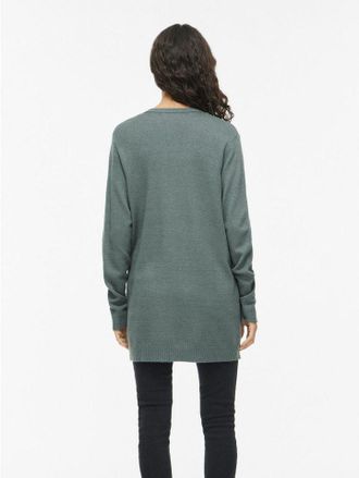 Vila Strickjacke VIRIL OPEN L/S KNIT CARDIGAN - NOOS Viskosemischung, regular fit