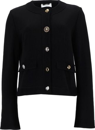 Moschino Rundhalspullover - Schwarz
