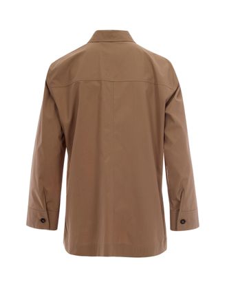 Max Mara Womens Shirt Poplin Desert Cotton