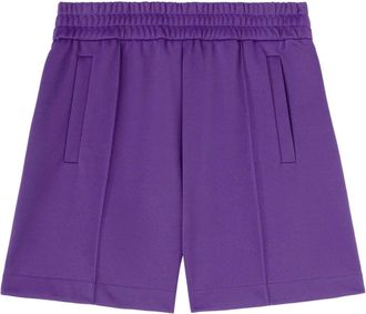 Palm Angels Joggingshorts mit Logo - Violett