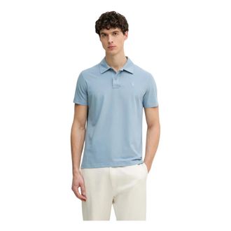 Trussardi Polo Regular Fit in Piquet Tecnico - - Tops - Herren - Blau - M