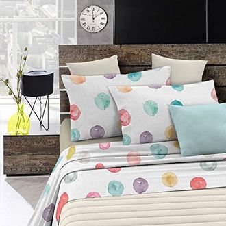 Italian Bed Linen Fashion Bettwäsche-Set, Microfiber, Balloon, Kleines Doppelbett