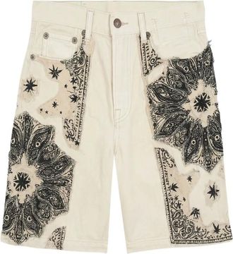 R13 Femme, Shorts, Beige, Taille: W28 Relaxed Bermuda Short