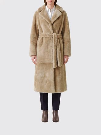 Yves Salomon Jacke Damen Farbe Beige