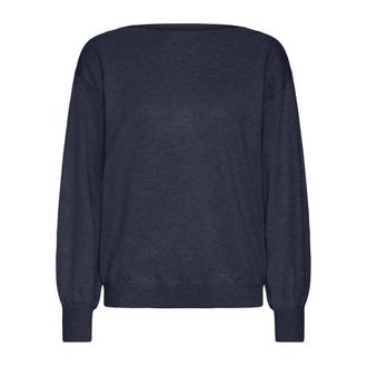 Ichi Ichi - Tricot ras du cou - Femme - Pulls - Bleu - Taille: 44 FR
