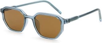 Generic Lunettes De Soleil UV400 For Hommes, Femmes, Photographie De Rue, Shopping(Brown)