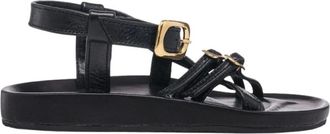 CLARIS VIROT Femme, Chaussures, Noir, Taille: 38 EU Claudette Sandales