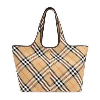 Burberry Medium Vintage Check Tote Bag - - Bags - Damen - Beige - ONE SIZE