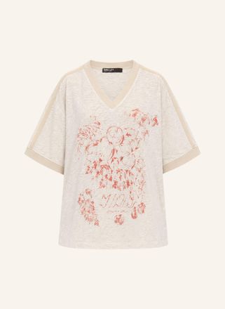 Bimba & Lola Bimba Y Lola Leinen-T-Shirt weiss