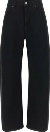 Brunello Cucinelli Straight Leg Jeans - Schwarz