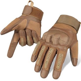 Generic Gants de cyclisme pour hommes Gants tactiques de moto en plein air pour &eacute;cran tactile Gants dhiver r&eacute;tro Automne Hiver Gants de cyclisme confortables 