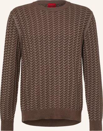 HUGO BOSS Hugo Pullover Simond braun