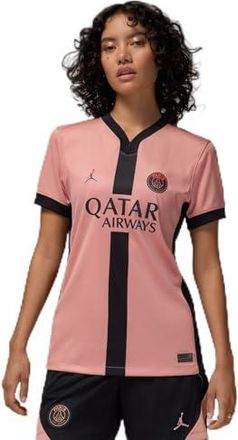 Nike Nike PSG W NK DF Stad JSY SS 3r T-Shirt, Rose/Noir/Noir, s Femmes