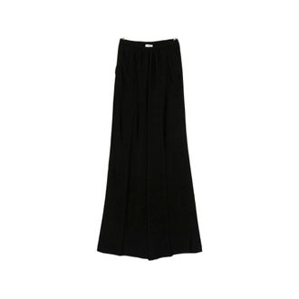 Forte_Forte Femme, Pantalons, Noir, Taille: 44 FR Wide Pantalons
