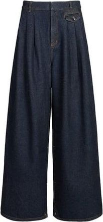 Tibi Jean large en coton