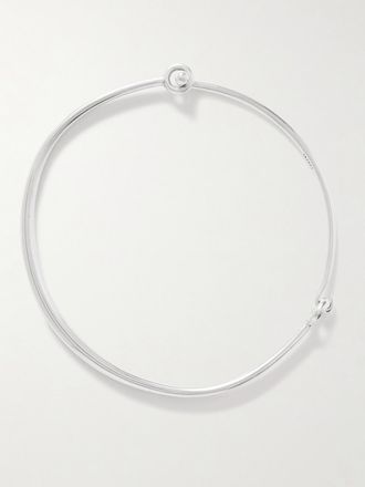 Isabel Marant Silberfarbener Choker