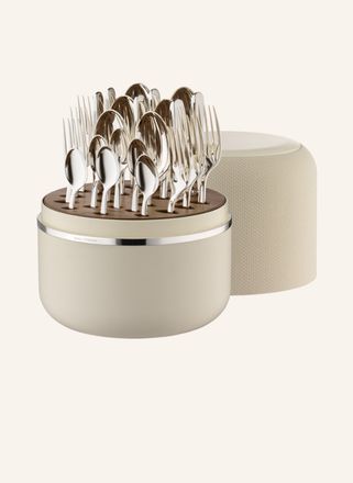 Robbe & Berking Robbe & Berking 24-Tlg. Besteckset The Box Creme Alta (150g Massiv Versilbert) silber