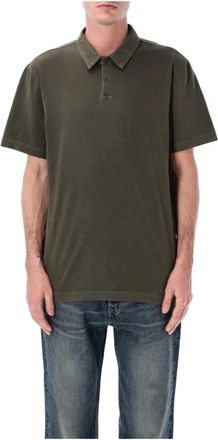 James Perse Homme, Tops, Vert, Taille: M Polo Standard Revis&eacute;