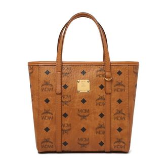 MCM Mcm, Femme, Sacs, Brun, Taille: ONE Size Toni Mini Sac Shopping